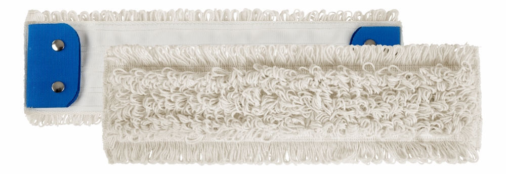 Cotton flat mop with buttons | TTS Cleaning