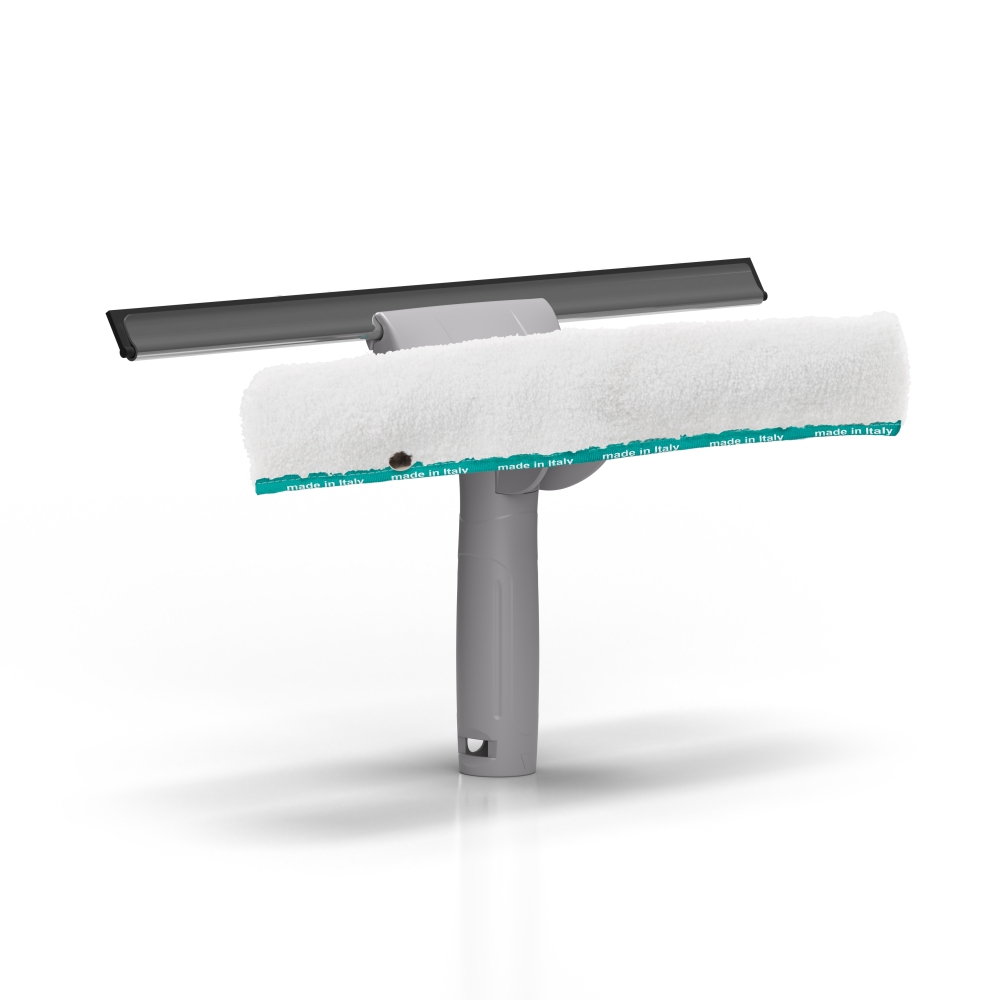 Kit Geminus window squeegee and washer support and Basic microfibre ...