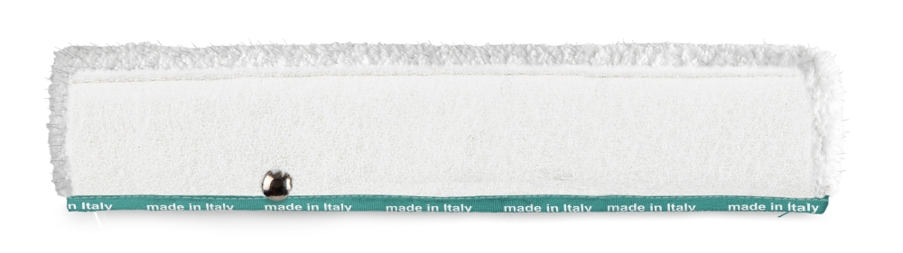 Microfibre window washer sleeve with scrubbing fibres and abrasive pad ...