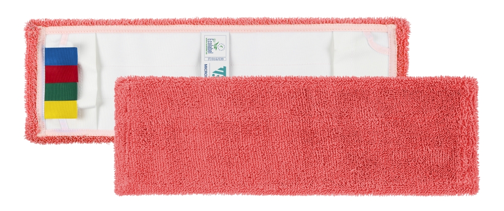Pockets system Microred flat mop | TTS Cleaning