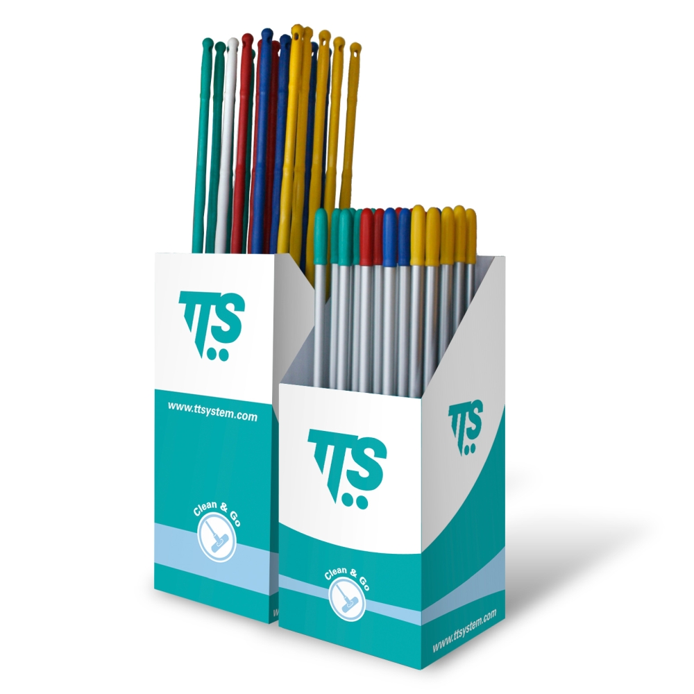 Display stand for handles | TTS Cleaning